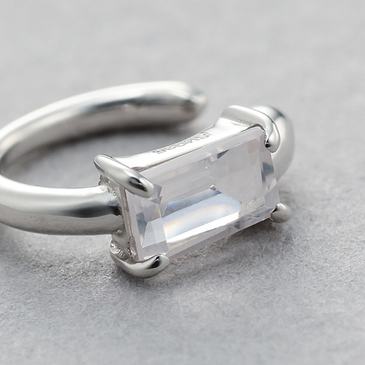 【WEB限定】シルバー ロジウムメッキ ローズクォーツ イヤリング（0776-0002-0000）｜BLOOM(ブルーム）｜イヤリング ...