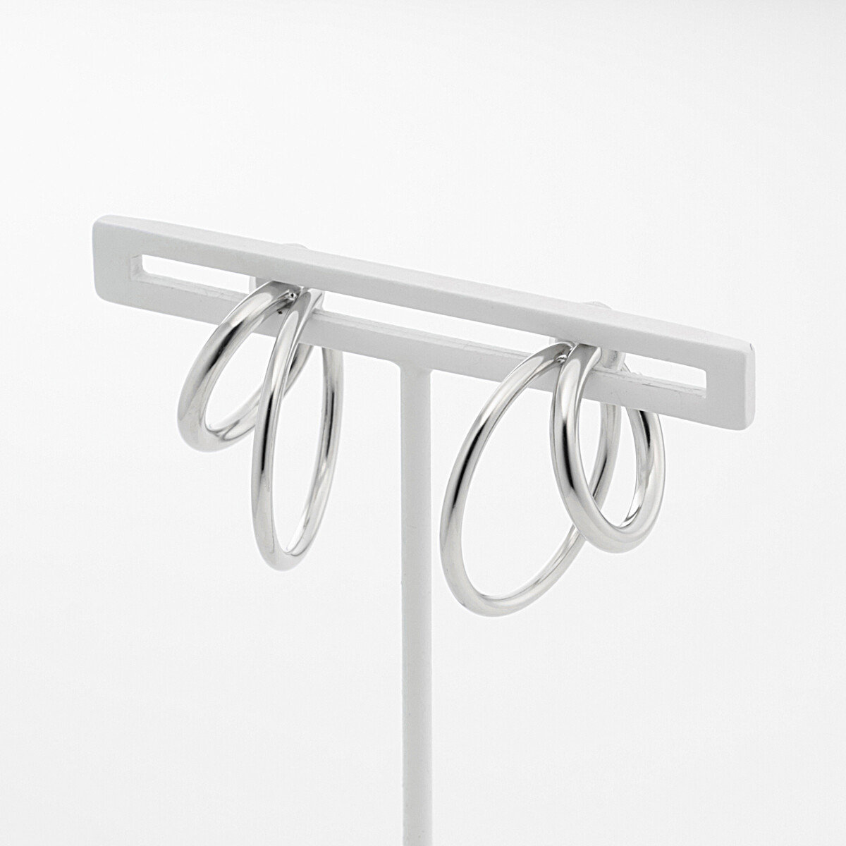 【WEB限定】シルバー プラチナメッキ イヤリング（0776-0029-0000）｜BLOOM(ブルーム）｜イヤリング｜BLOOM（ブルーム）公式通販