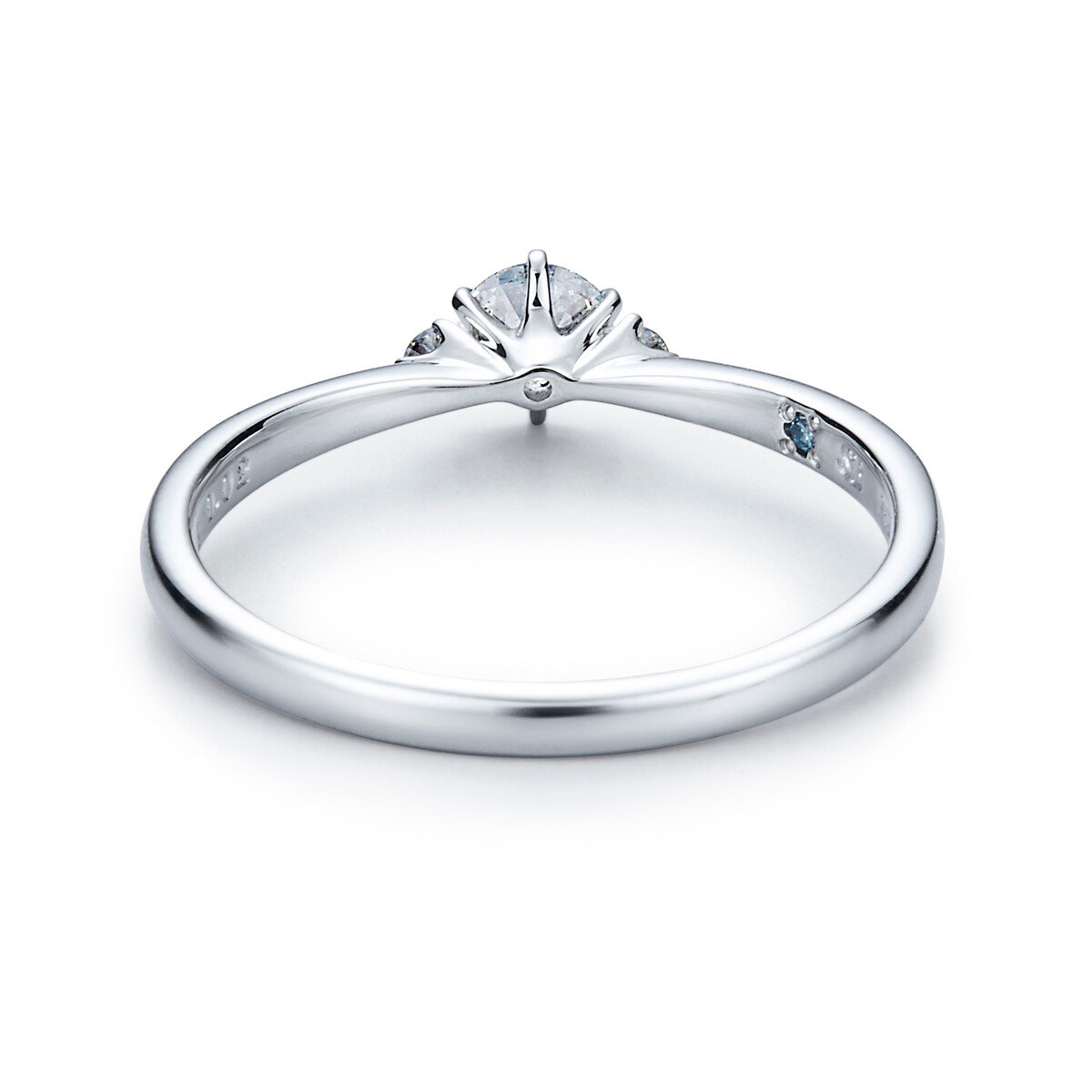 【受注生産】プラチナ ダイヤモンド エンゲージリング（0.20ct） （0144-8263-0019）｜Something Blue -Eternally-(サムシングブルー -エターナリー ...