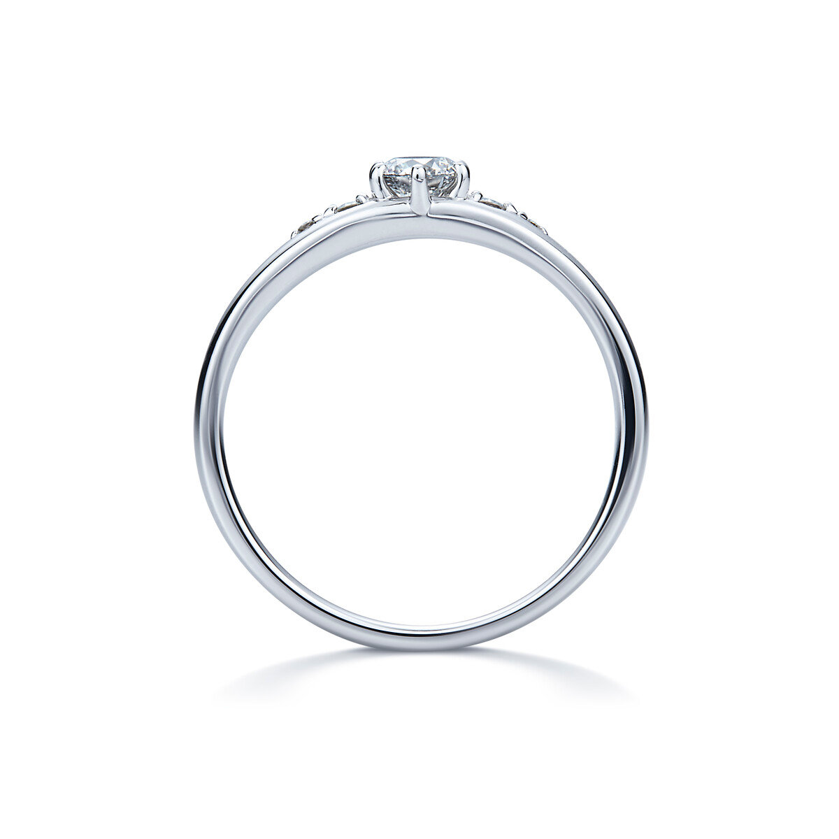 【受注生産】プラチナ ダイヤモンド エンゲージリング（0.20ct） （0144-8264-0019）｜Something Blue -Eternally-(サムシングブルー -エターナリー ...